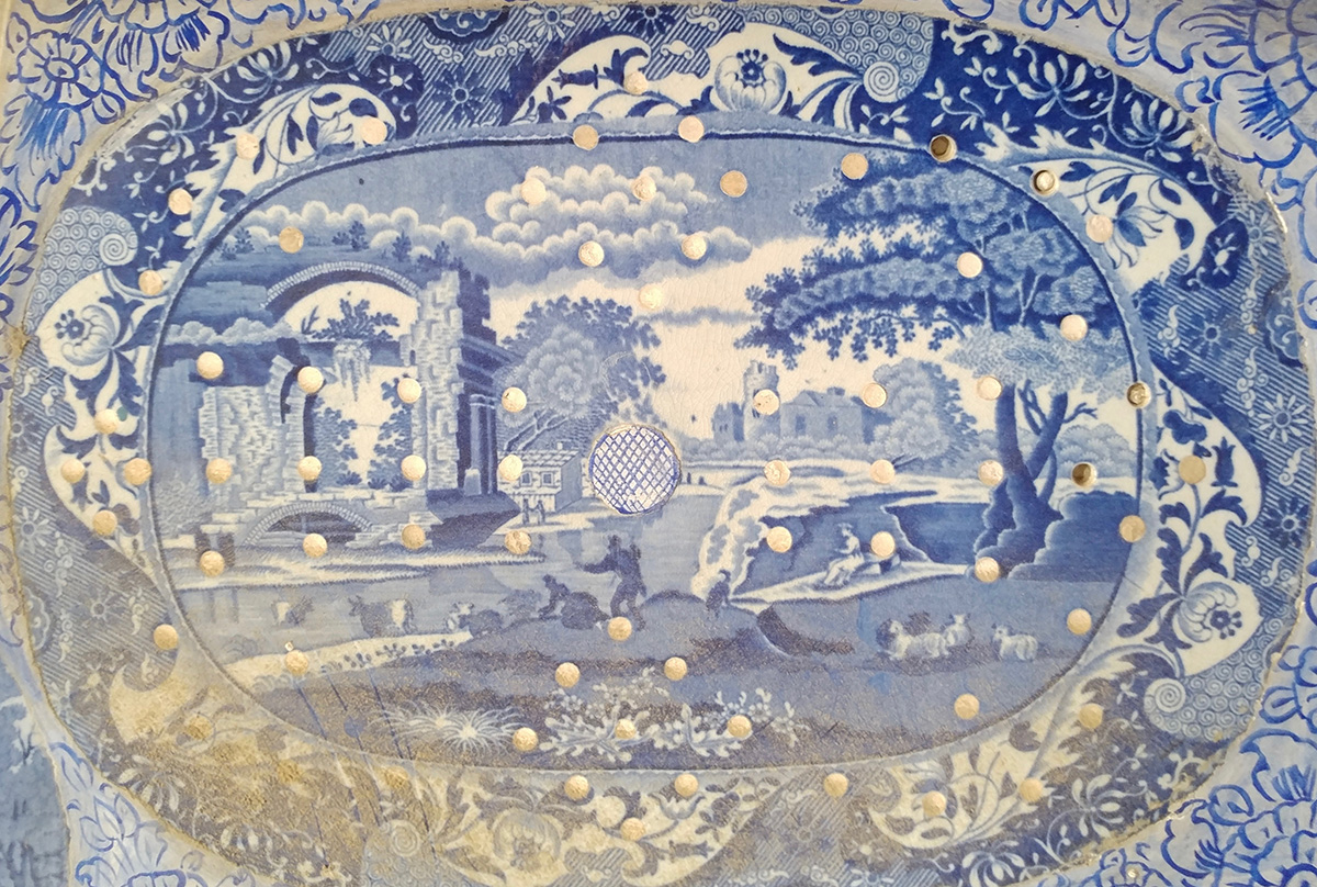 Italian (Blue Spode Italian) DB 12253 Pav
