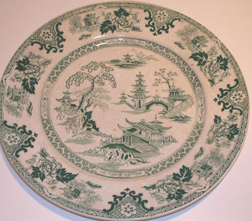 Transferware Romantic Patterns